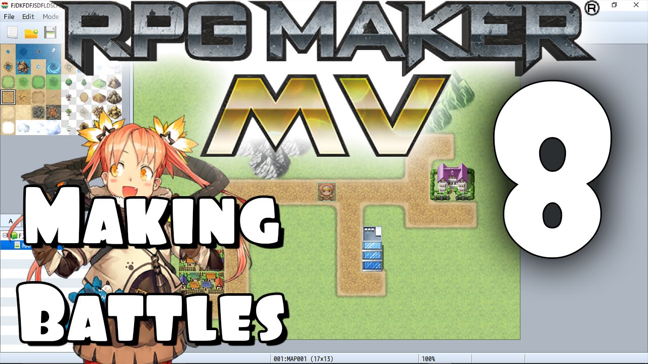 RPG Maker MV Tutorial #8 - Making Battles