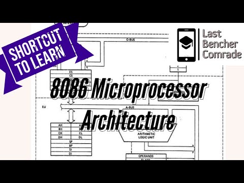 Easiest Trick to learn 8086 architecture | 8086 microprocessor | 8086 architecture | Shortcut