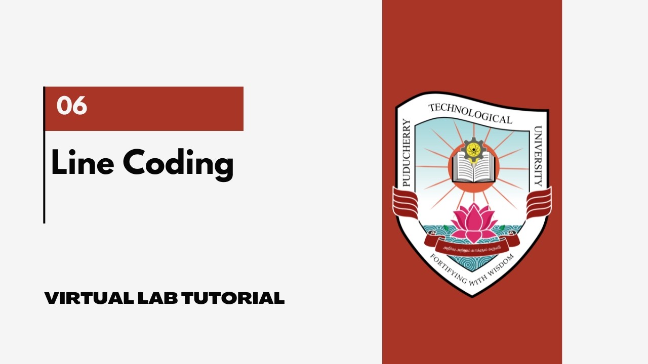 Line Coding - Simulation Tutorial