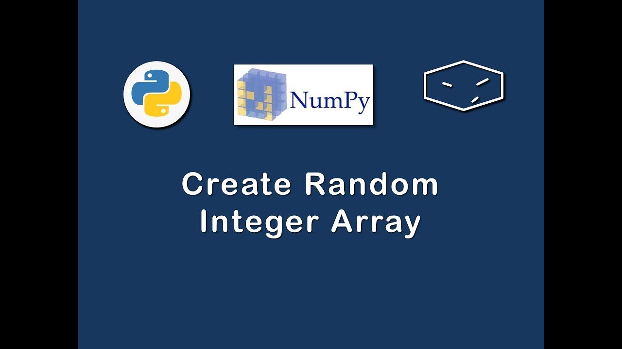NumPy Create Random Integer Array