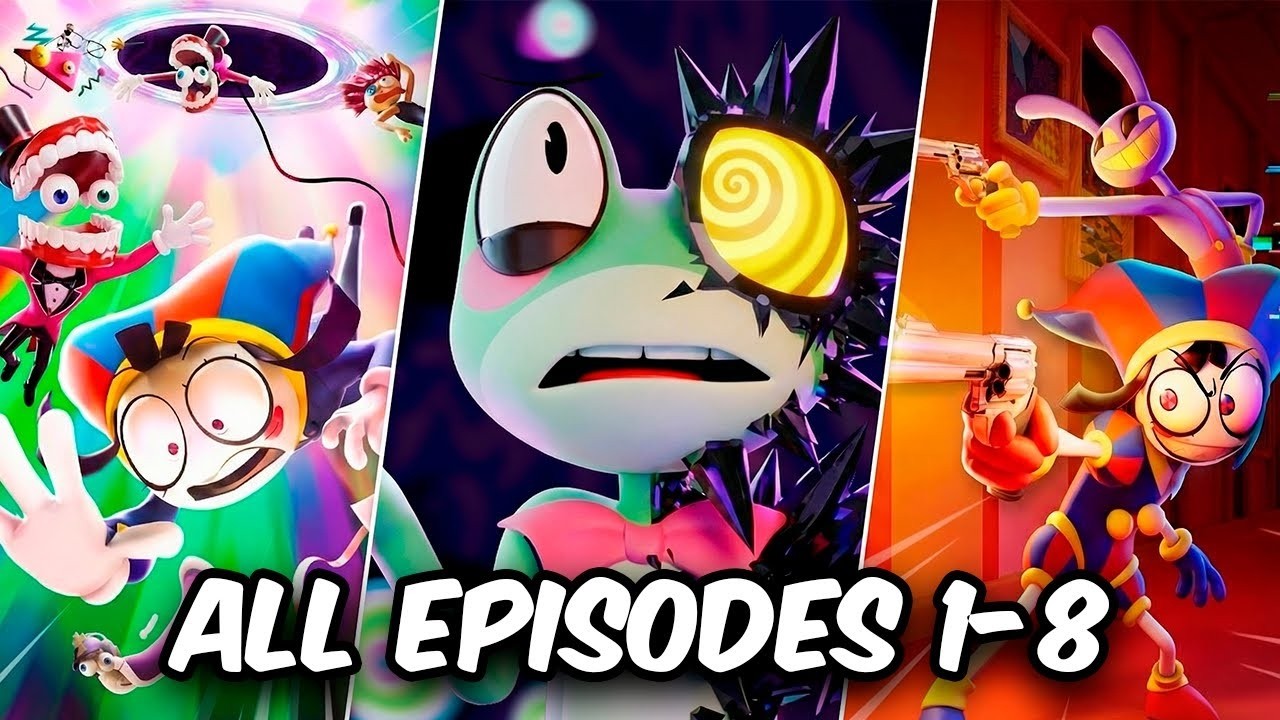 TODOS los episodios de The Amazing Digital Circus (1-8) 🎪