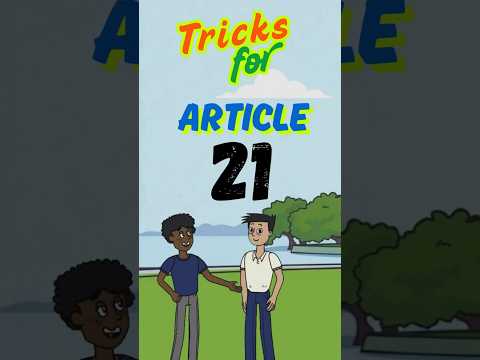 Study TRICKS for ARTICLE 21 | Indian Polity | Fundamental Right | #shorts #upsc2025 #studyhacks