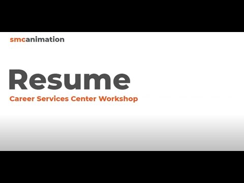 SMC Animation (Resume)