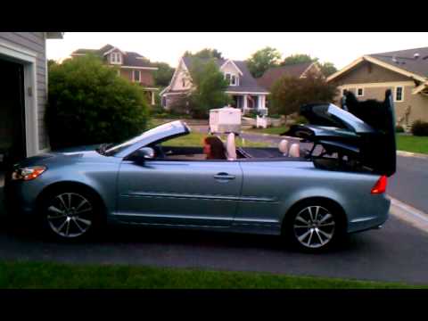 Celeste's car in action.