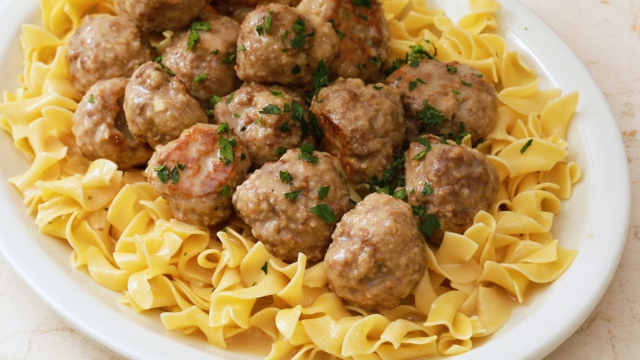 Swedish Meatballs- Martha Stewart
