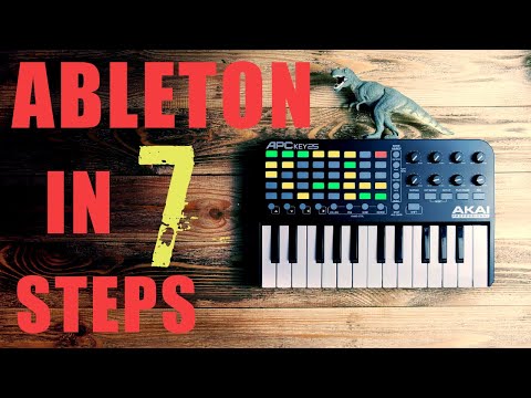 Ableton and AKAI apc key 25 / HOW TO USE