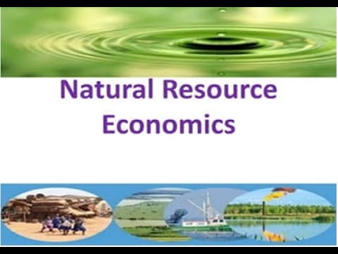 Introduction to Natural resource economics