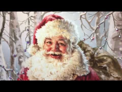 P1416 Birch Forest Santa Pizazz Crystal Art
