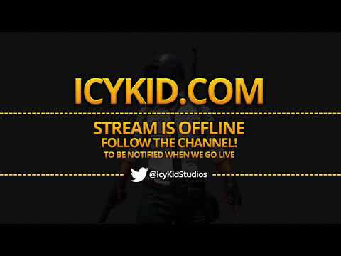 Free Twitch Banner Template - Offline Stream Golden PUBG - PSD - Free Download