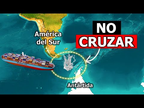 Por qué los barcos evitan pasar por debajo de América del Sur