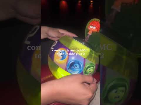 INSIDE OUT 2 AMC POPCORN BUCKET #amctheatres #insideout2 #popcornbucket #insideout #pixar #disney