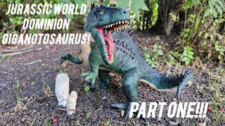 Jurassic World Rebirth Stop Motion - Dinosaur Skelton Dominion Giganotosaurus Project 