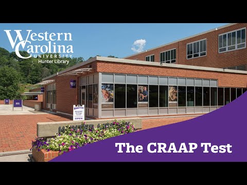 Introduction to CRAAP