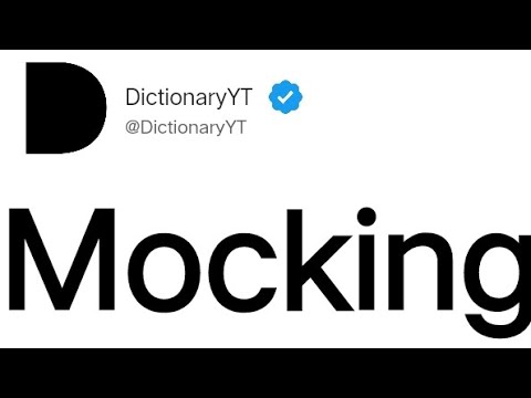Mocking Meaning in English