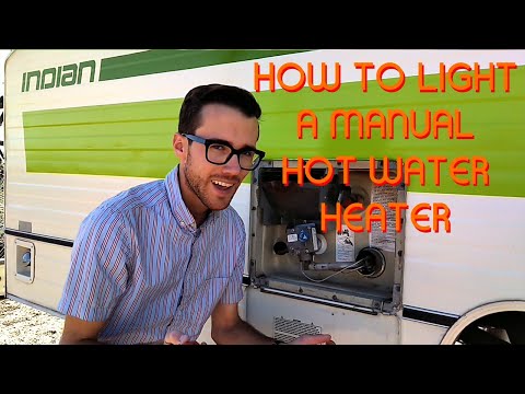 How to light a manual Atwood hot water heater | Vintage RV Series // Episode 3