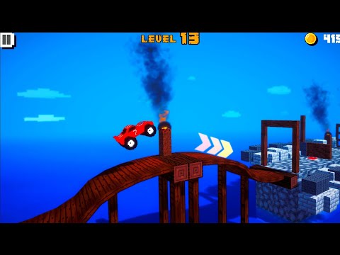 Can This Crazy Car Survive Every Level? Funny Mad Car Stunts Racing PC GamePlay