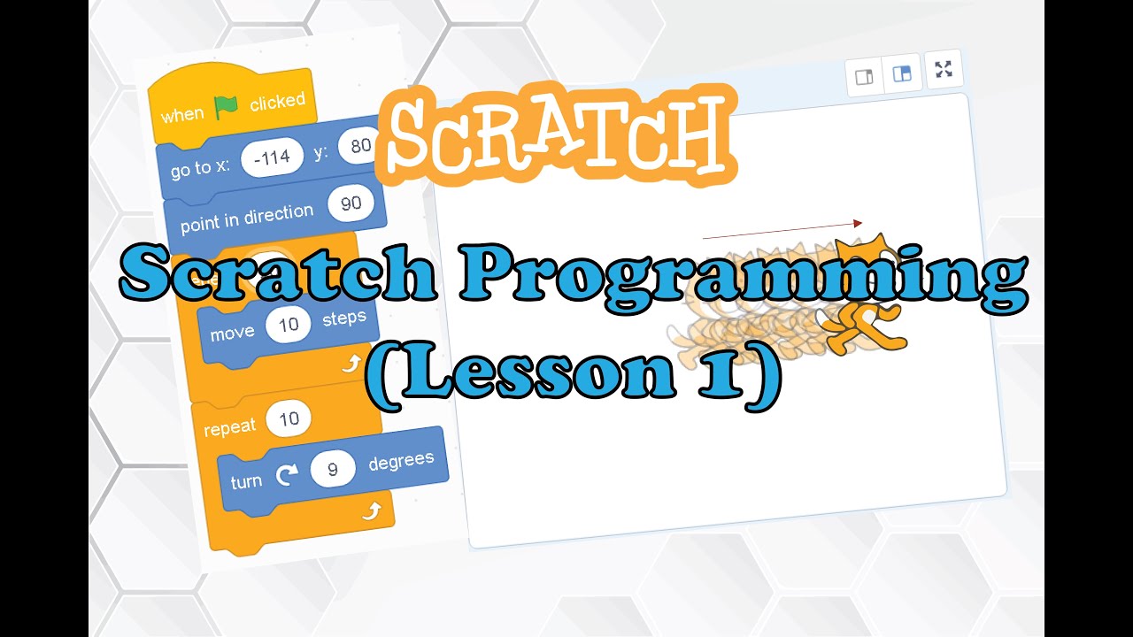 Starting Scratch Programming Online for Free - Lesson 1