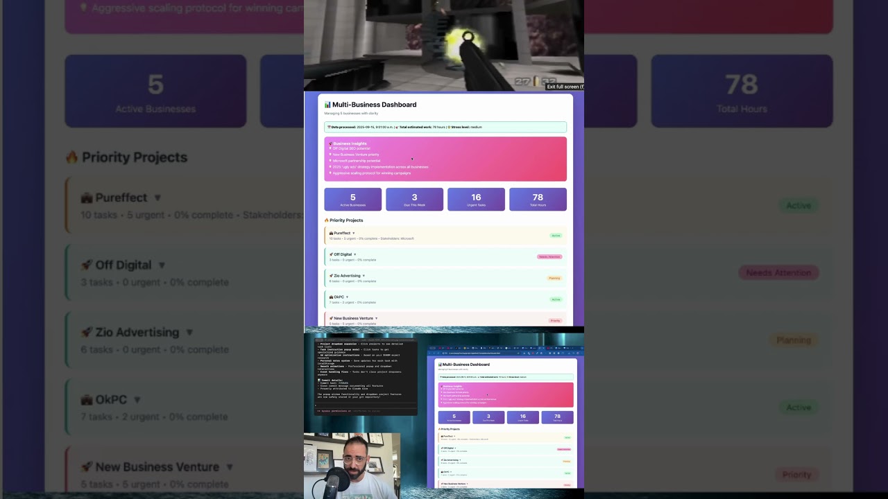 PM Brain Dump to Dashboard #aitools #aiprojectmanagement #aiadbuying