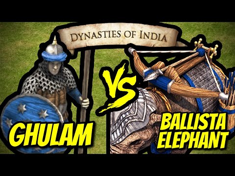 200 ELITE GHULAM vs 200 ELITE BALLISTA ELEPHANTS | AoE II: Definitive Edition