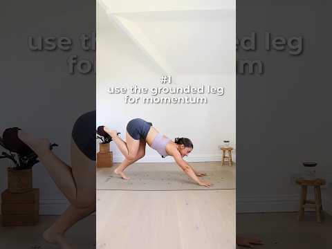 How to step forward from Down Dog