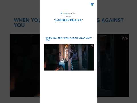 Unacademy & TVF presents | Sandeep Bhaiya | Streaming from June 30 on Youtube #upsc #tvf #unacademy