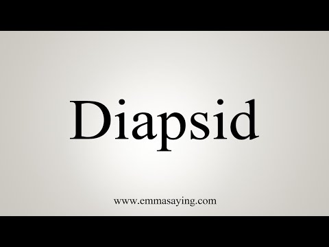 How To Say Diapsid