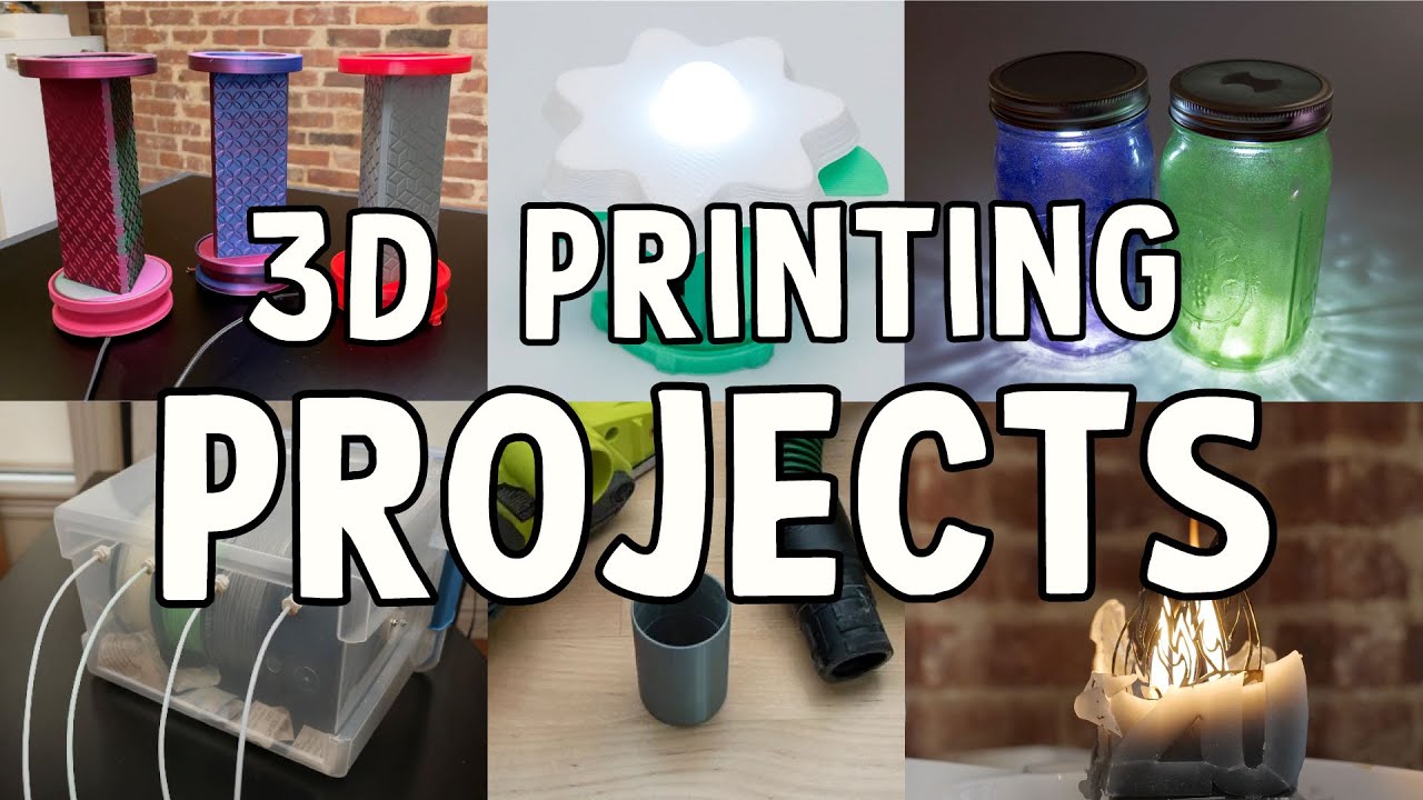 6 Easy 3D Printing Projects