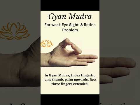 Hand Mudras for Eye Problems