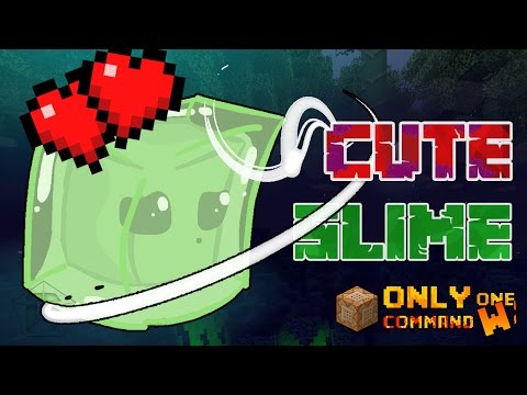 Cute Slime Boss in one command Minecraft Map