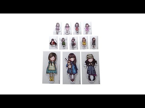 docrafts Santoro Gorjuss Stamps