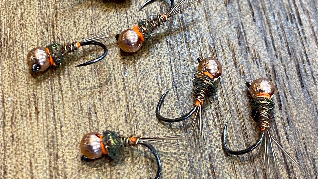 Pheasant tail fly ( Fly Tying ) Quick and easy