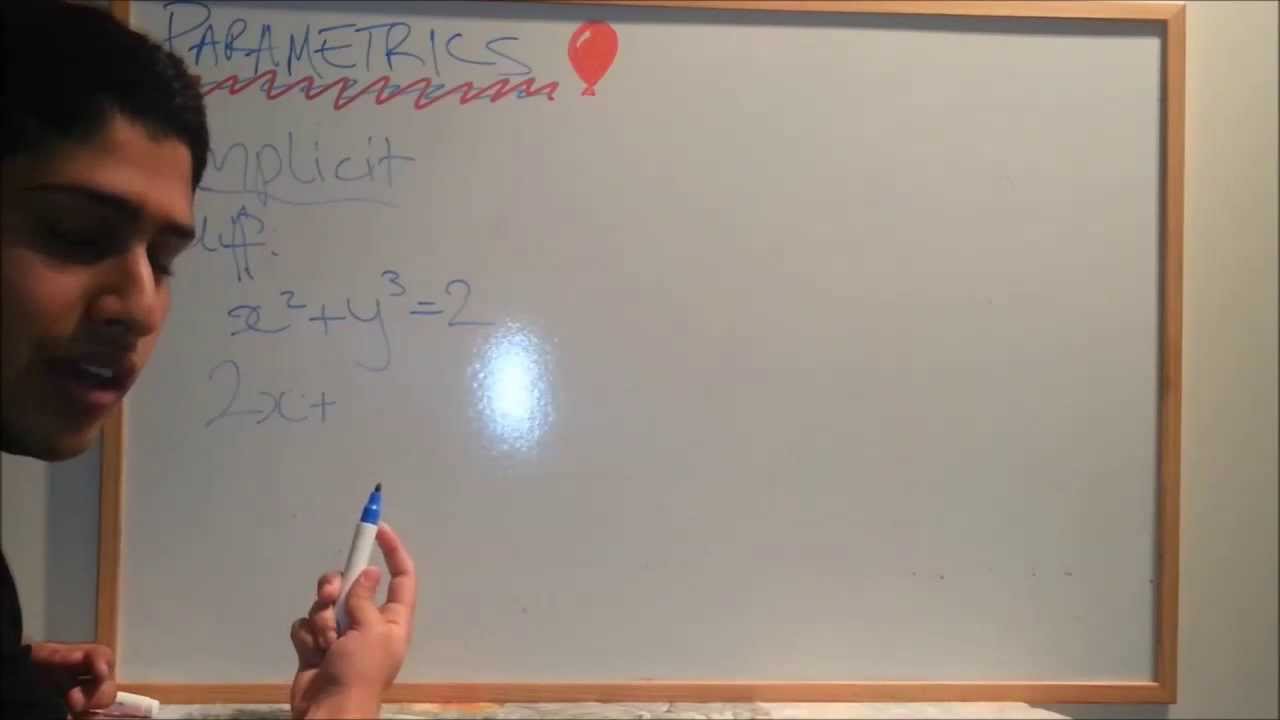 C4 Revision - Parametric Equations