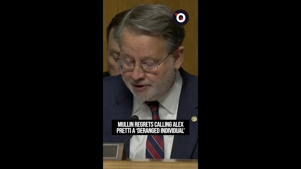 Mullin regrets calling Alex Pretti a 'deranged individual'