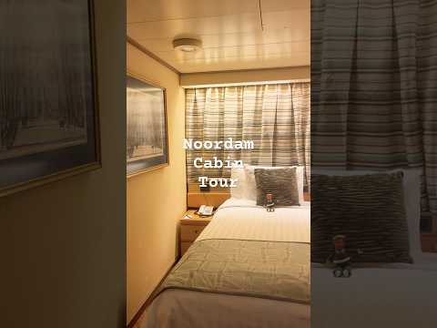 Holland America Noordam – Inside Cabin Tour