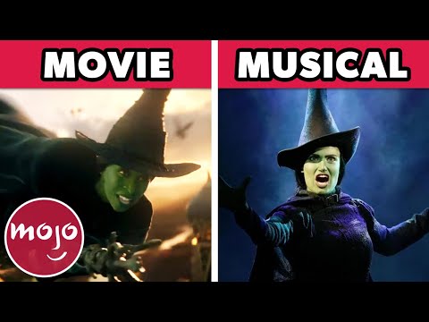 Top 10 Ways Wicked the Movie Differs from Wicked the Musical