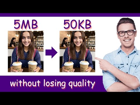 Compress image to 50kb without losing quality