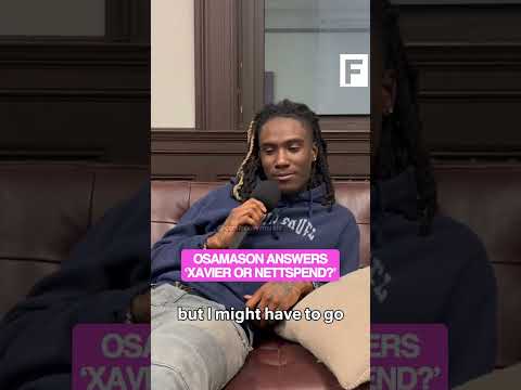 #osamason ranks Xaviersobased over Nettspend in new interview 👀 #xaviersobased #nettspend #rap