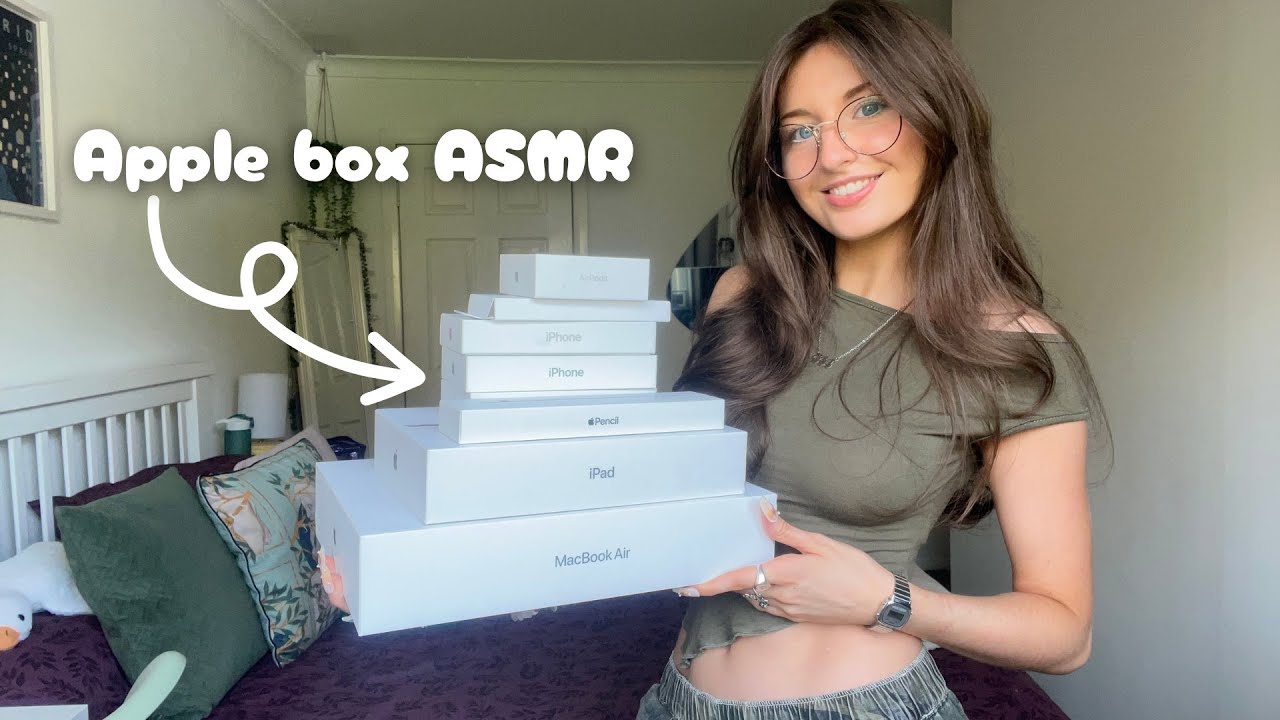 ASMR Apple box tapping!!