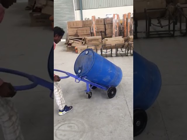 Drum Loader & Lifter - Three Wheel Drum trolley Manufacturer from Ahmedabad