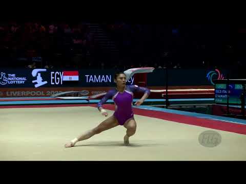 MAI LIU Hsiang Han (TPE) - 2022 Artistic Worlds, Liverpool (GBR) - Qualifications Floor Exercise