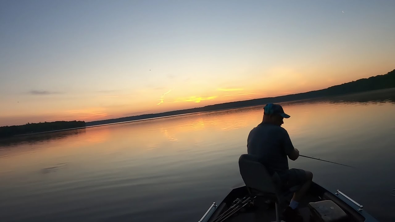fishing from newaygo state park
