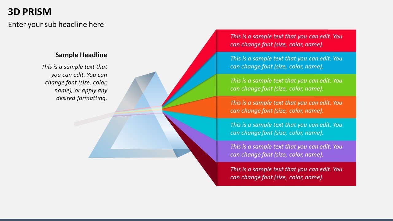 3D Prism Animated PowerPoint Template