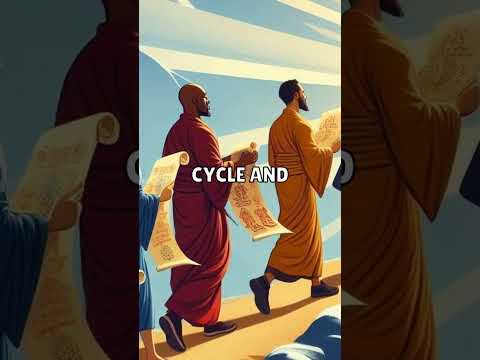 Hinduism vs Buddhism: Cycle of Rebirth and Samsara #short #religion #hinduism #buddhism