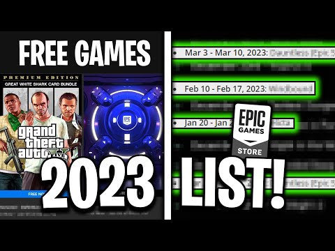 FREE Games Arriving To Epic Games Store in 2023!