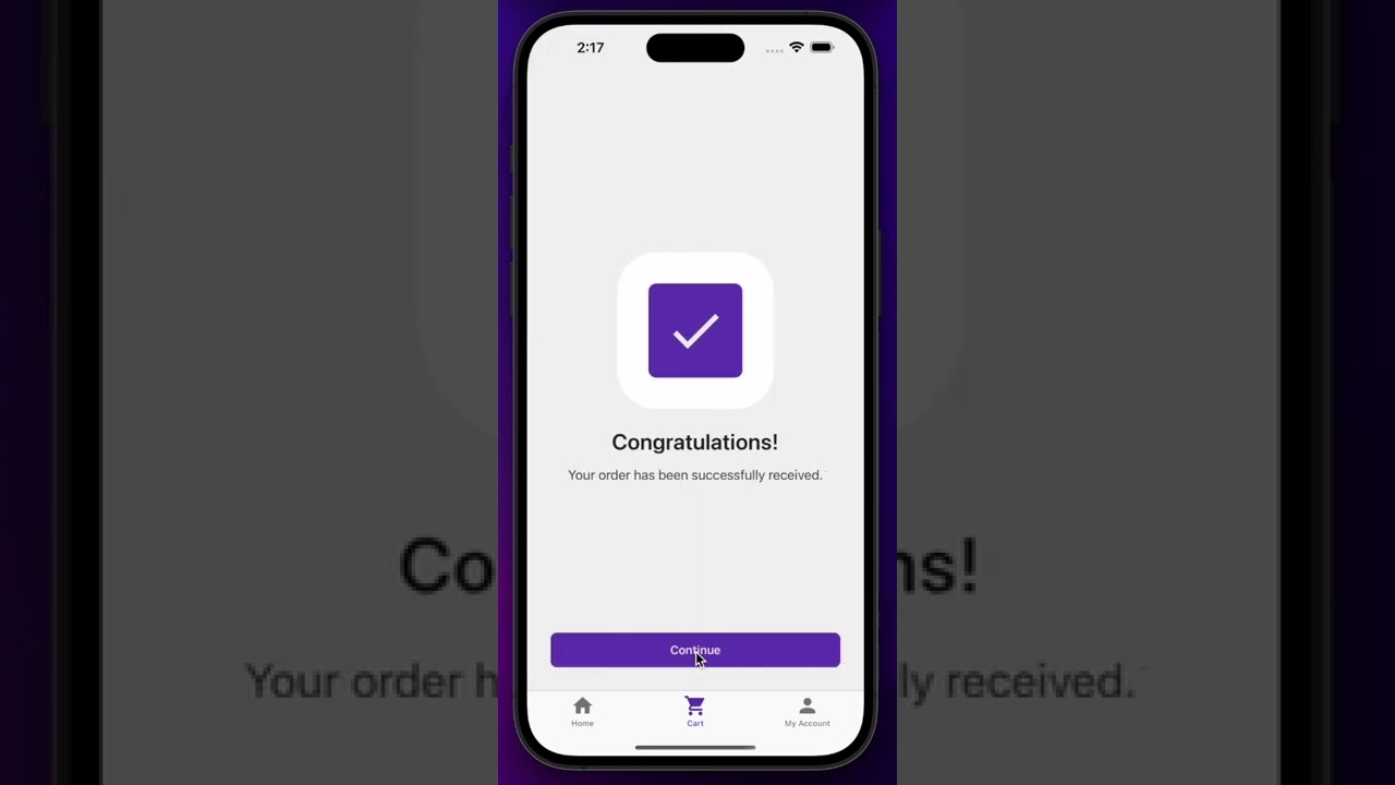 E-Commerce UI Template 2 for Xamarin Forms