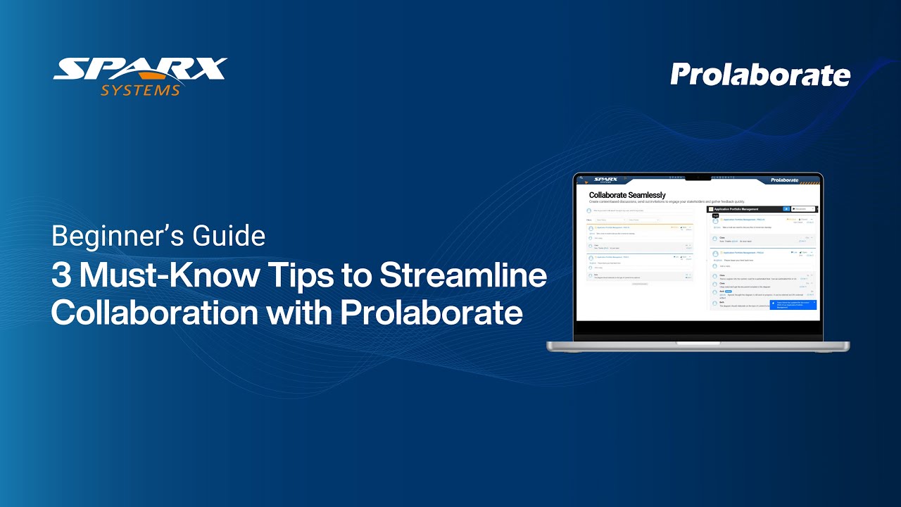 3 Must-Know Tips for Beginners to Streamline Collaboration with Prolaborate | Sparx Systems