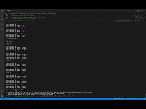 Machine Learning: Multi-Layer Perceptron Demo Video – Jonathan Stryer