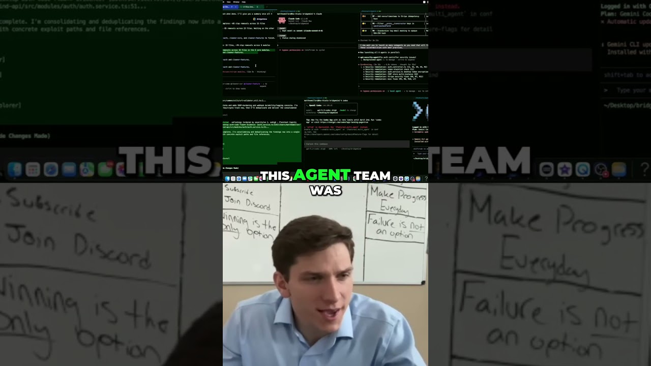 AI Agent Teams Deleting 85 Lines of Code Slop in Real Time