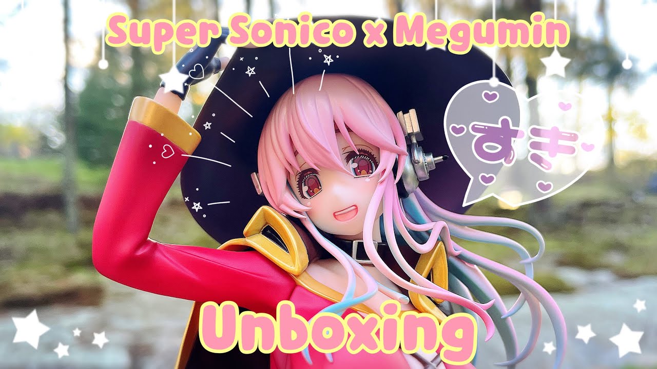 Super Sonico x Konosuba Megumin 1/7 Figure Unboxing ⭐︎