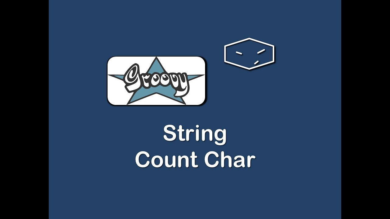 string count char in groovy